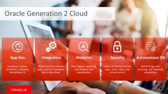 What Makes Oracle Cloud Generation 2 Autonomous, Secure, and Extensible