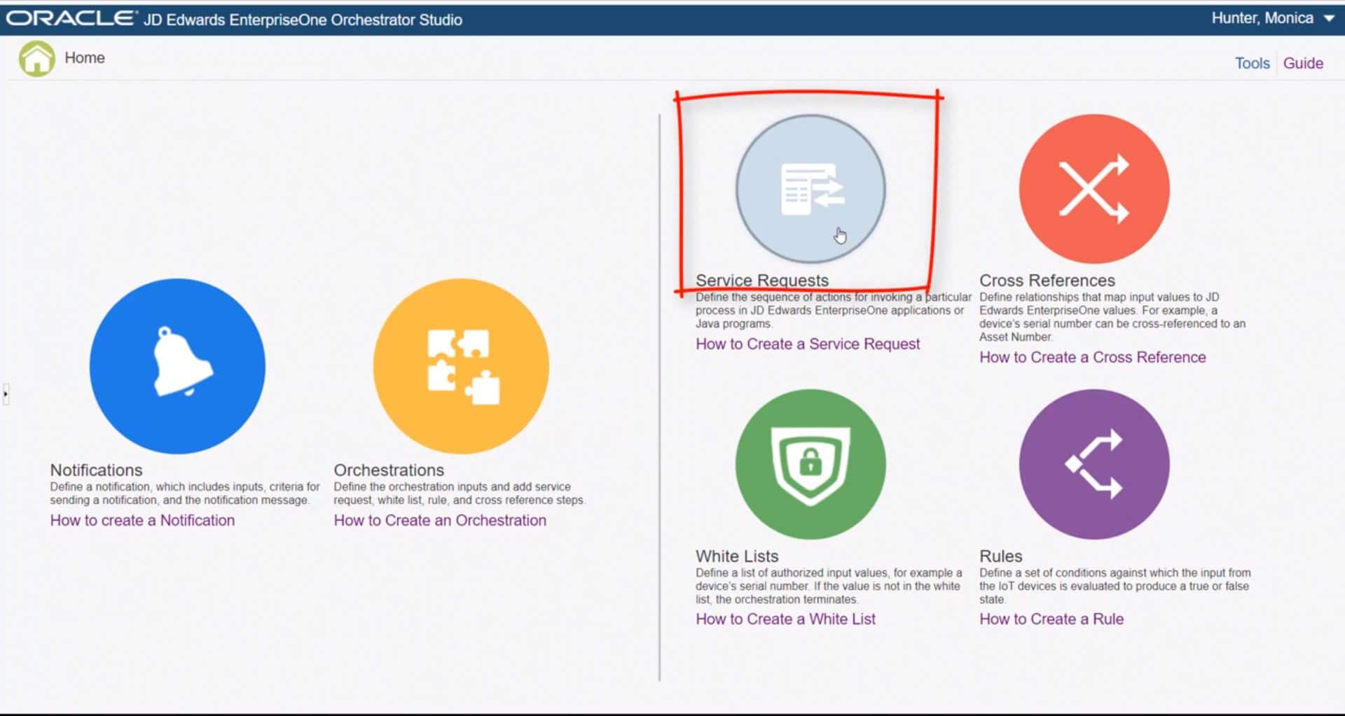 Using A Connector Service Request to Call an Orchestration from an Orchestration - Quest Oracle ...