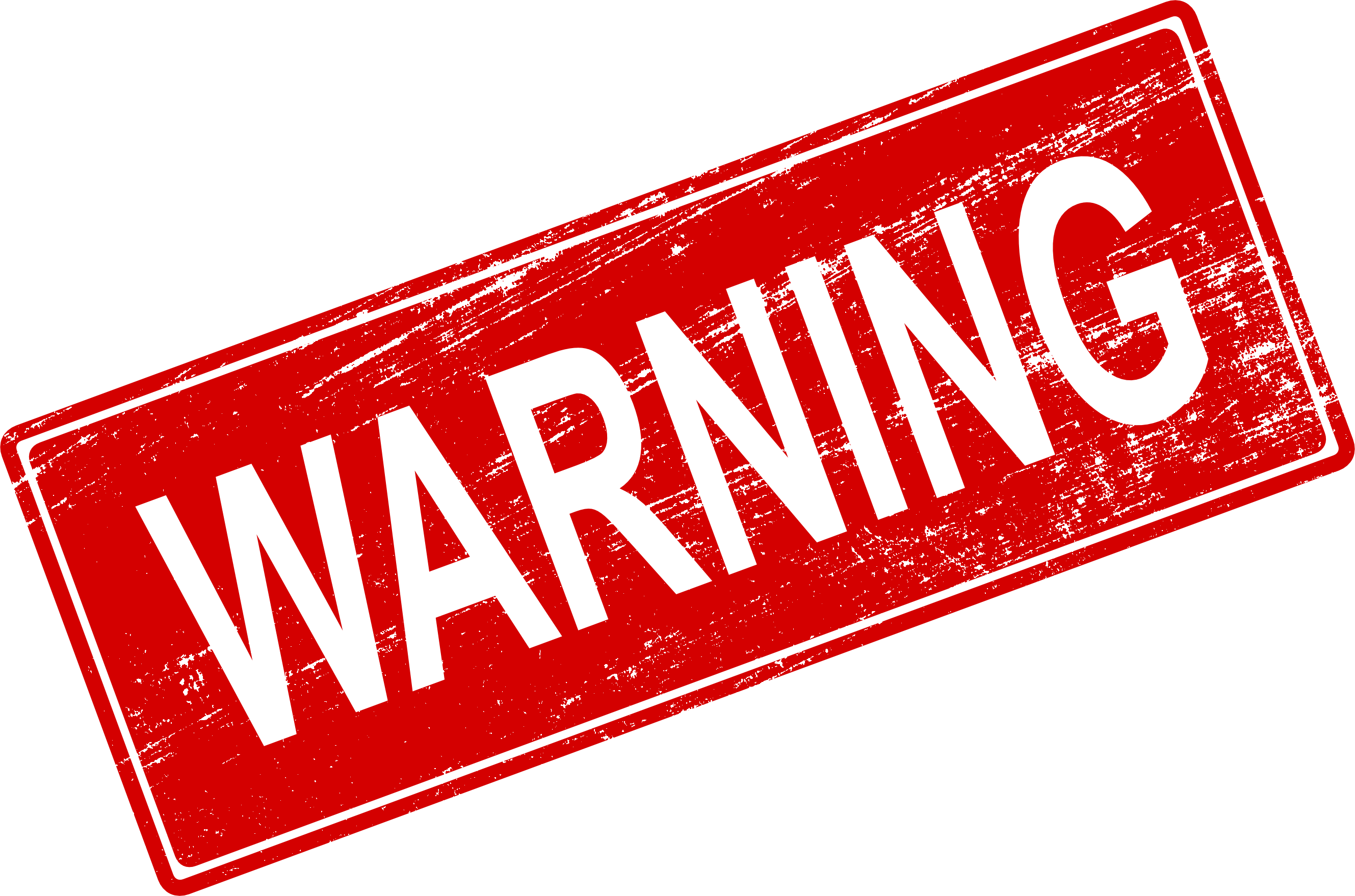 Red Warning Sign Png