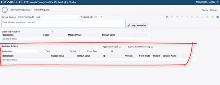 JD Edwards Orchestrator Form Request: Step-by-Step Guide