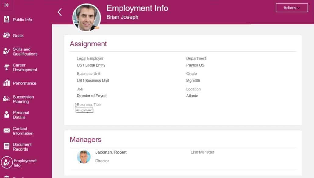 Oracle Talent Management Cloud: Talent Review and Succession Planning ...