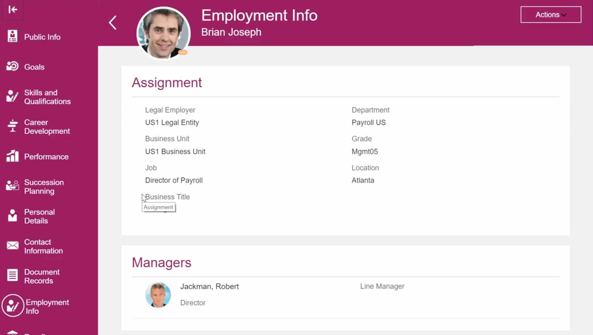 Oracle Talent Management Cloud Talent Review And Succession Planning Quest Oracle Community