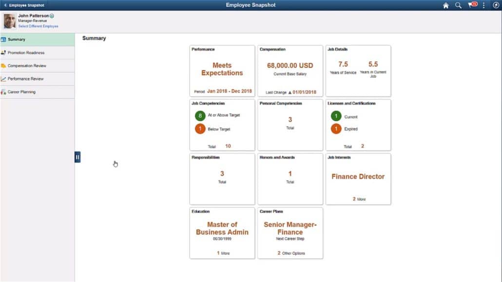 PeopleSoft Employee Snapshot: Streamline Employee Data Management ...