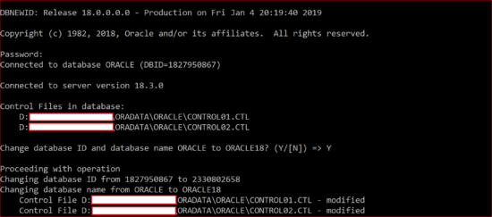 Guide To Modify Pluggable Cdb Name Pdb Name And Dbid In Oracle 18c Multitenant Architecture