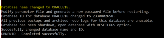 Guide to Modify Pluggable CDB Name, PDB Name, and DBID in Oracle 18c Multitenant Architecture