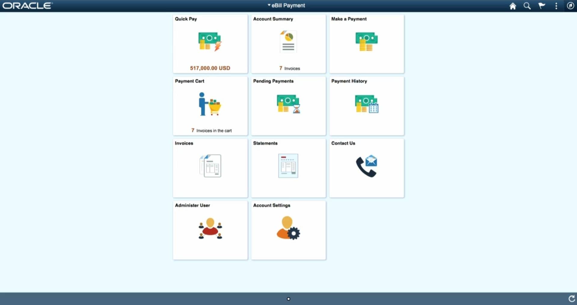 PeopleSoft eBill Payment: Enhance Mobile Payment Experience & Efficiency