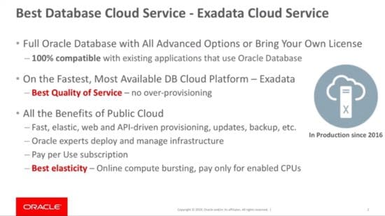 A Quick Introduction to Oracle Exadata X8 - Quest Oracle Community
