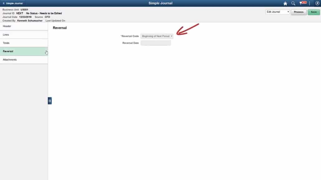 Overview of PeopleSoft Fluid Simple Journal Entry