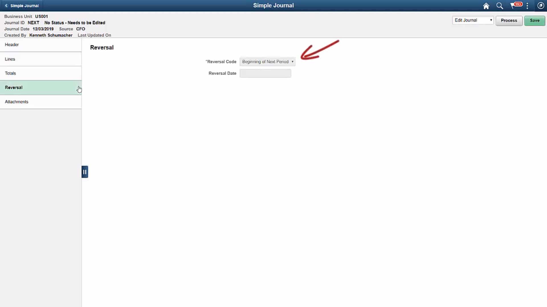 Overview of PeopleSoft Fluid Simple Journal Entry