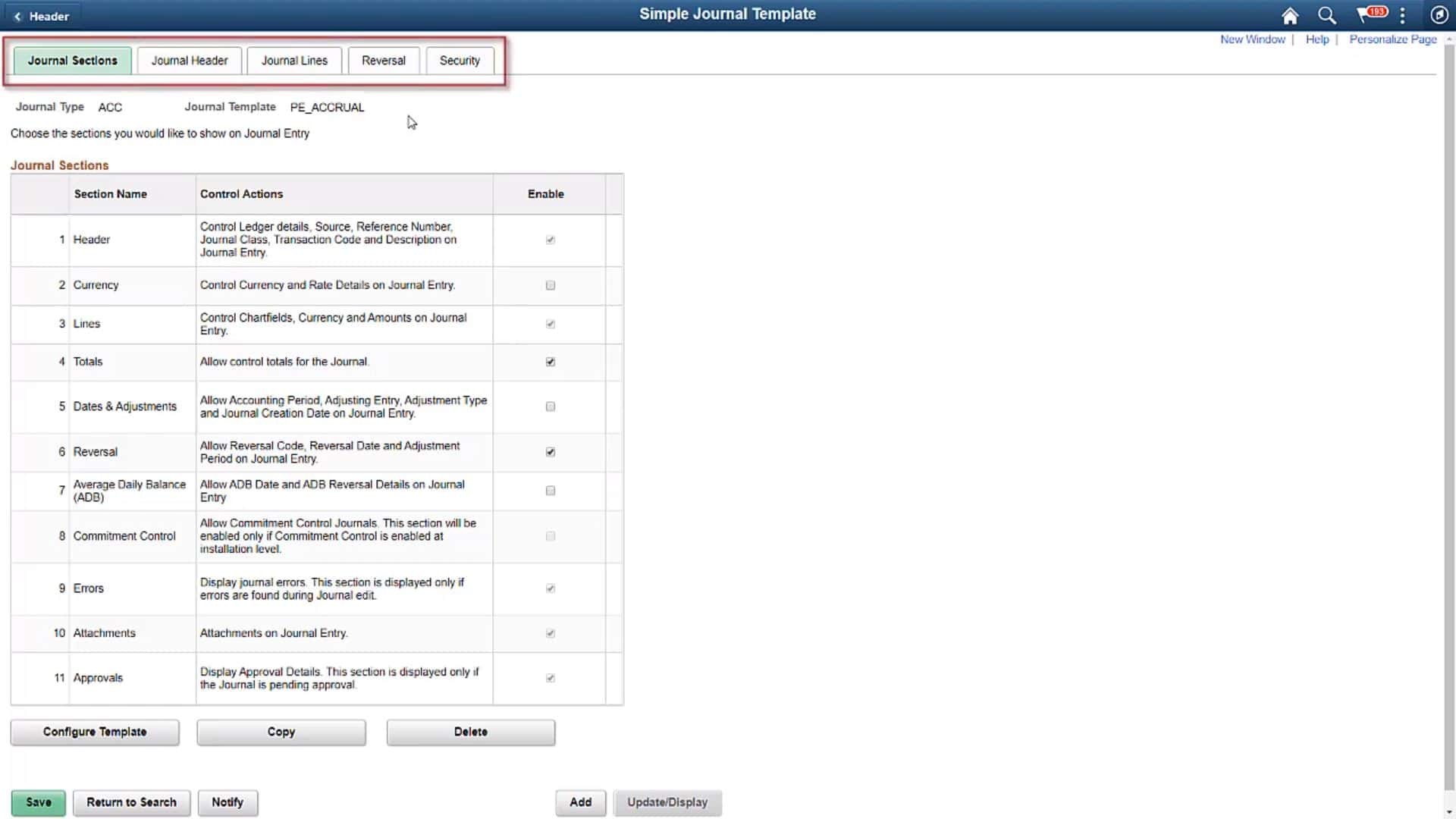 Overview of PeopleSoft Fluid Simple Journal Entry