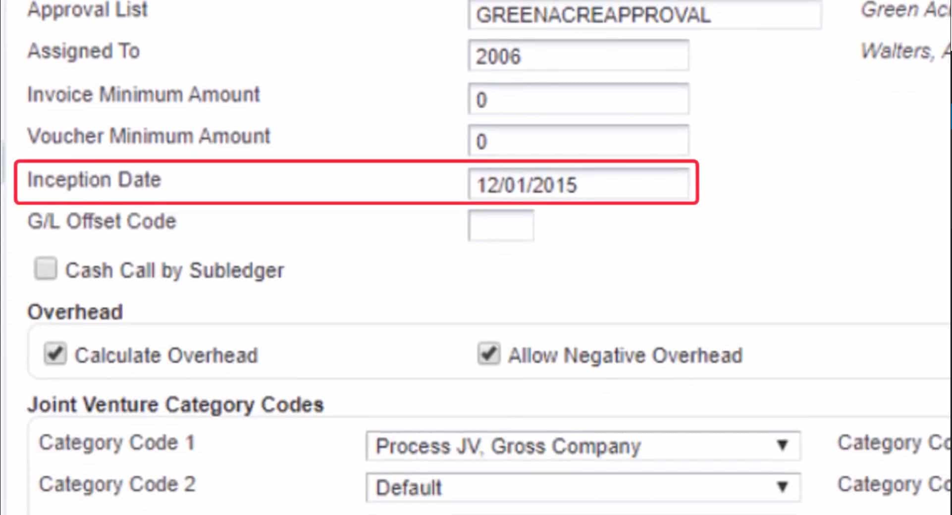 How to Create a Joint Venture Master - Quest Oracle Community