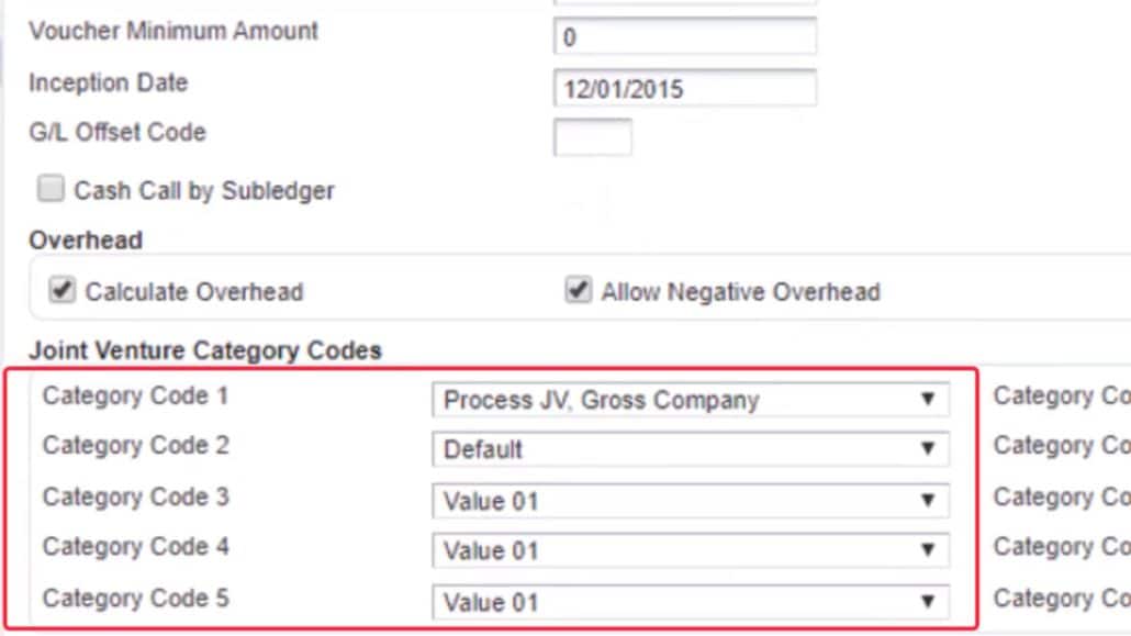 How to Create a Joint Venture Master - Quest Oracle Community