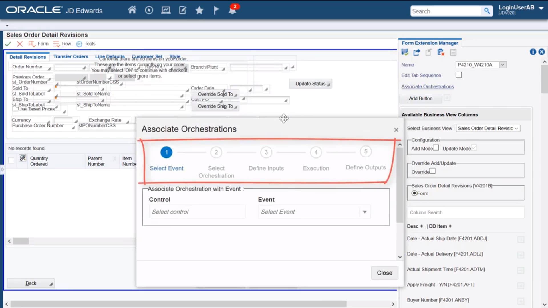 Associate an Orchestration with an Event to Update Grid Values - Quest ...