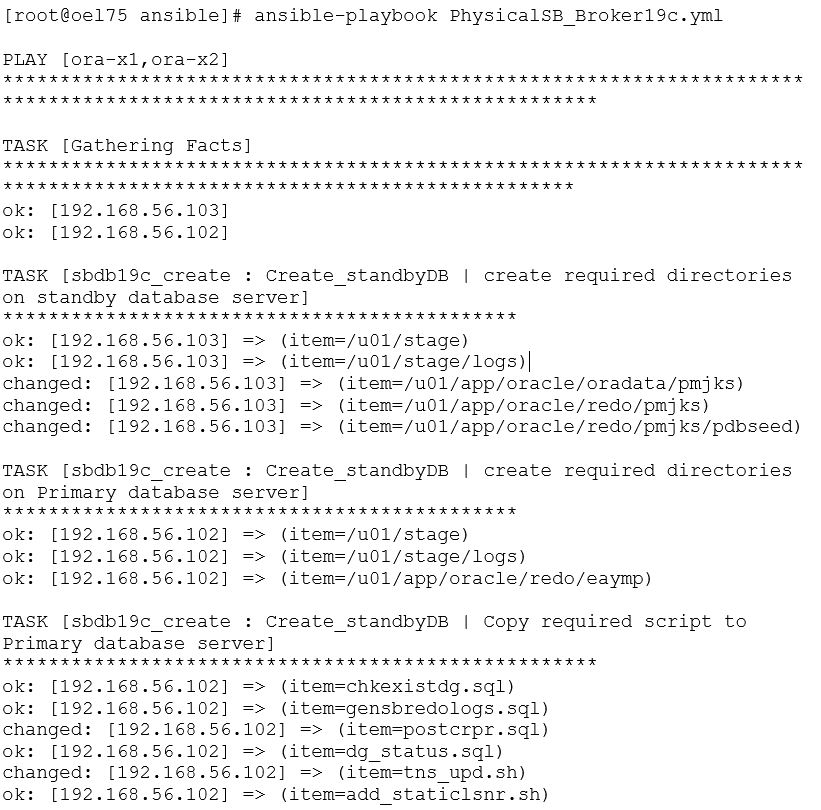 Creating Oracle 19c Physical Standby And Configuring Data Guard Broker