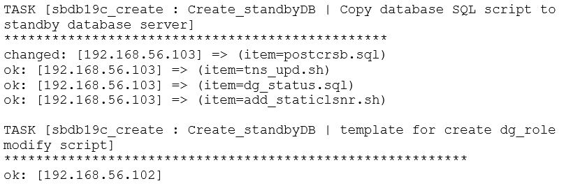 Creating Oracle 19c Physical Standby And Configuring Data Guard Broker With Ansible Github