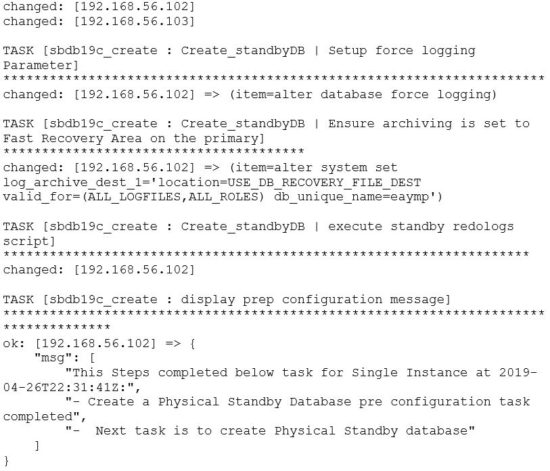 Creating Oracle 19c Physical Standby & Configuring Data Guard Broker ...