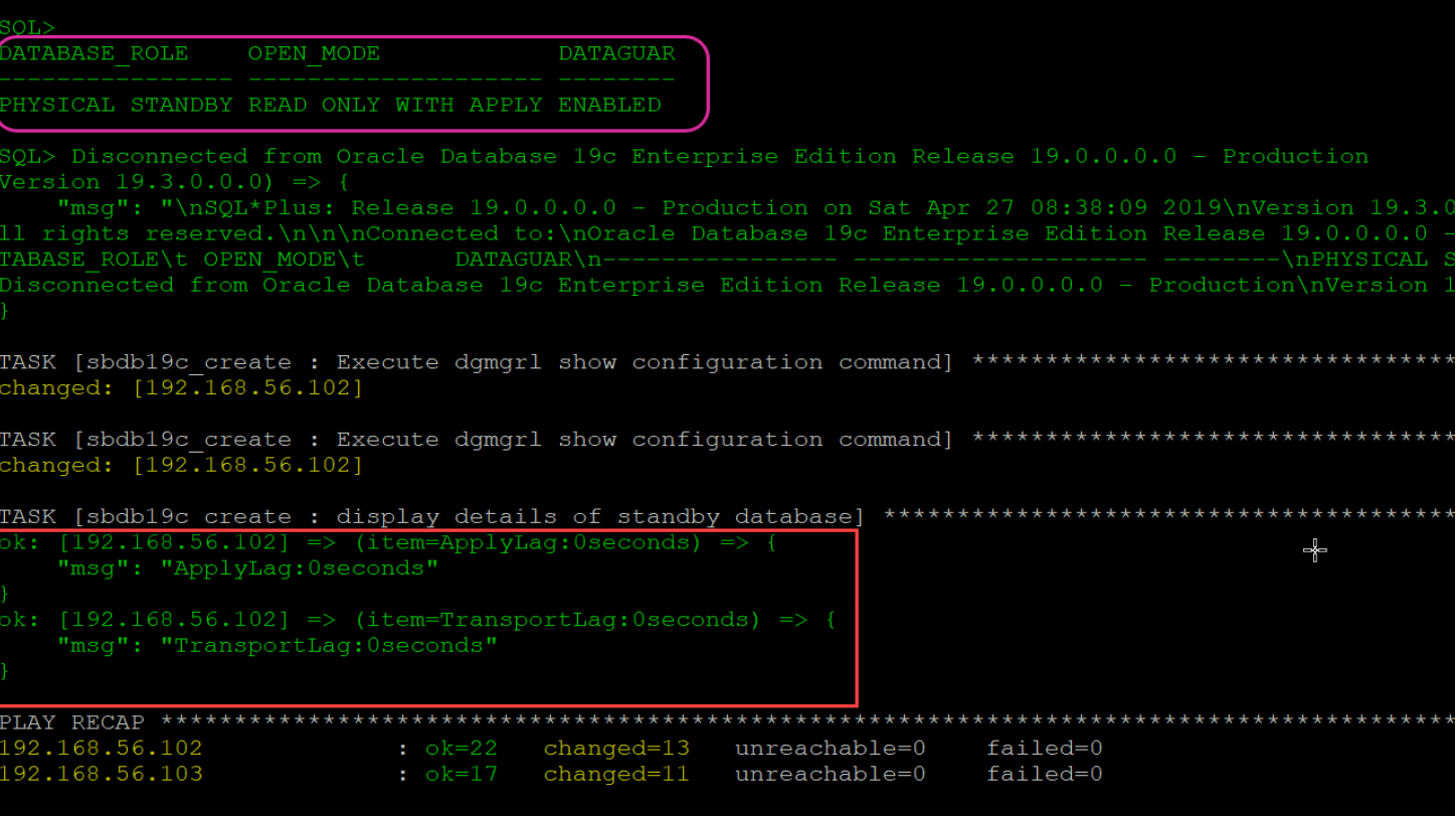 Creating Oracle 19c Physical Standby & Configuring Data Guard Broker ...