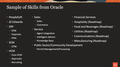 Conversational AI and Digital Assistants for Oracle Applications ...