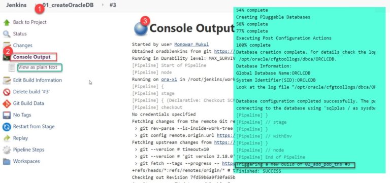 Devops Automation Of Oracle Database 19c With Jenkins Cicd