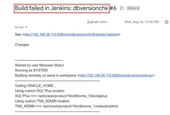DevOps Automation of Oracle Database 19c with Jenkins CI/CD