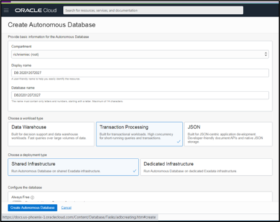 Oracle Autonomous Database: An Introduction - Quest Oracle Community