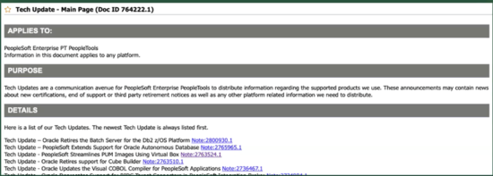 PeopleTools and Technology Update and Roadmap: RECONNECT Dive Deep 2021 ...