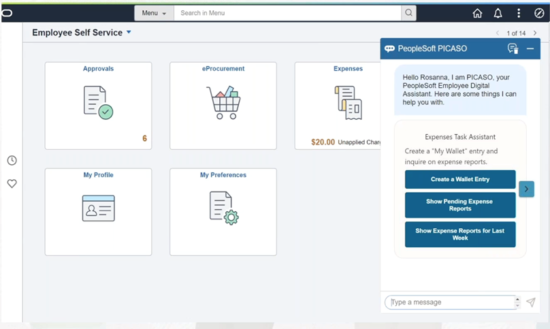 How to Leverage PICASO Digital Assistant for Employee and Supplier ...
