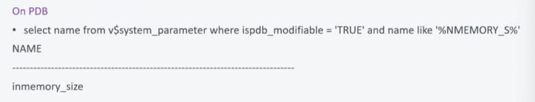 19c In-Memory Options Solve Performance Problems - Quest Oracle Community