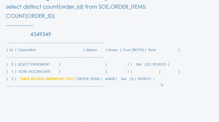 19c In-Memory Options Solve Performance Problems - Quest Oracle Community