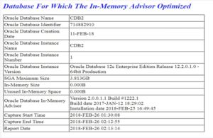 19c In-Memory Options Solve Performance Problems - Quest Oracle Community