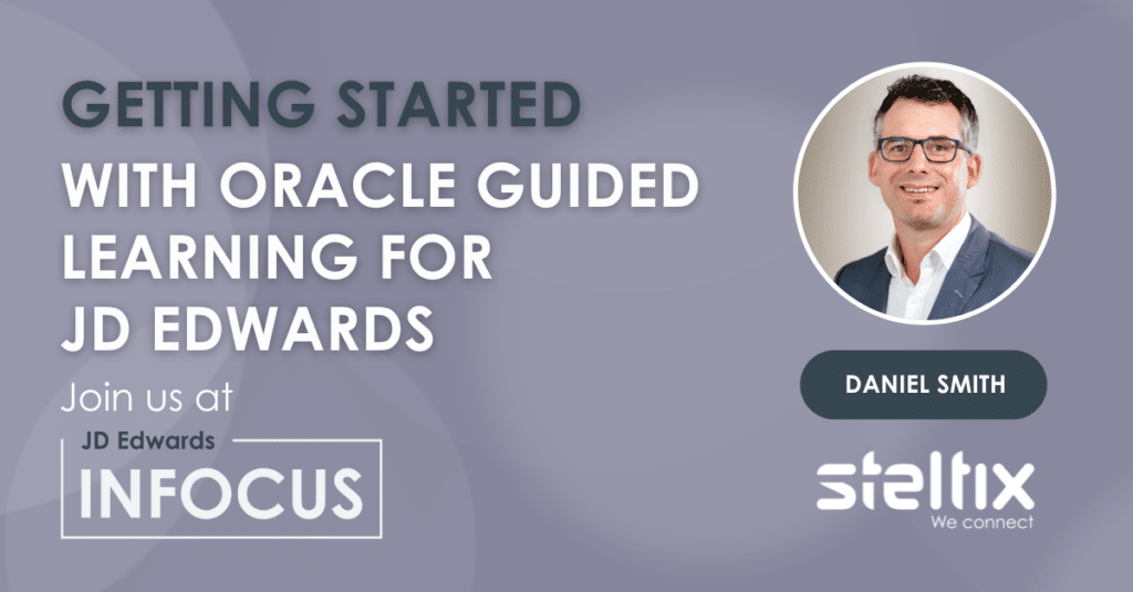 Introducing Oracle Guided Learning for JD Edwards: Simplifying and ...