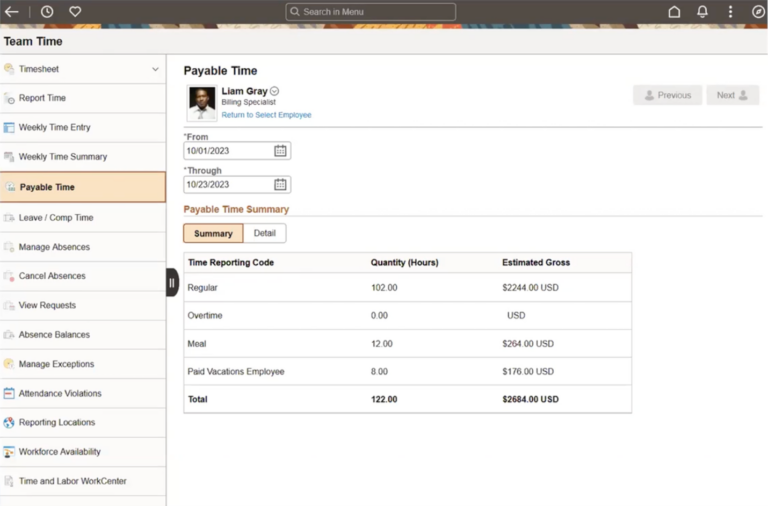 Achieve a seamlessly integrated Time, Absence, Payroll management using ...