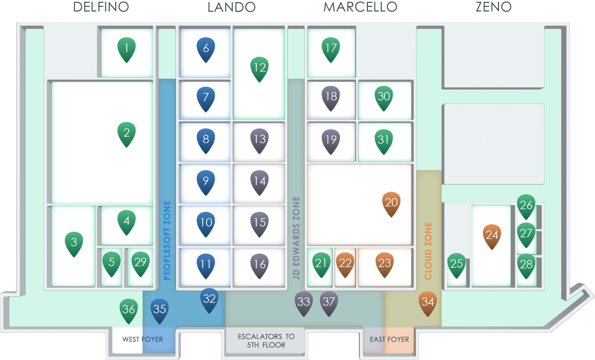 Conference Maps - Quest Oracle Community