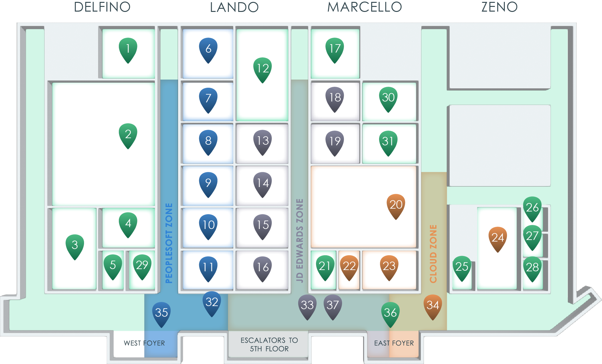 Conference Maps - Quest Oracle Community