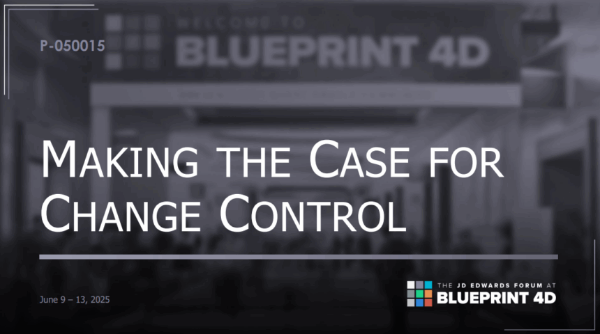 Making the case for change management - Quest Oracle Community